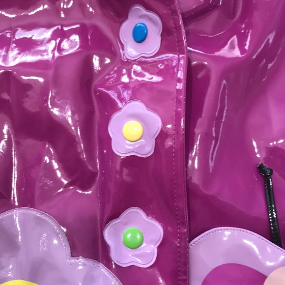 Kidorable | Jackets & Coats | Kidorable Rain Coat Purple Floral 218 Mo ...